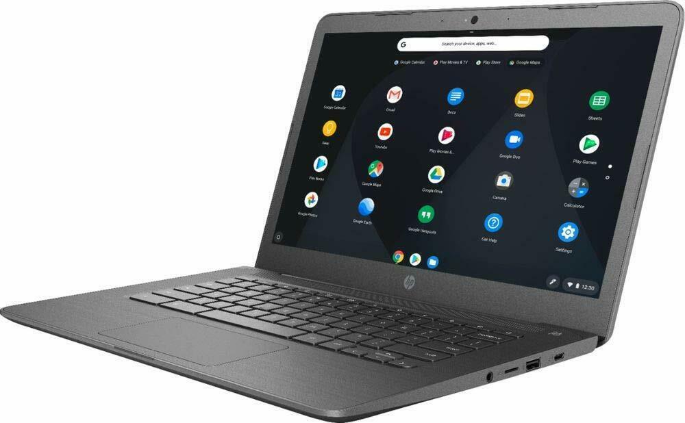 HP Chromebook 14-db0023dx 14" HD WLED Laptop AMD Dual-Core A4-9120C AP