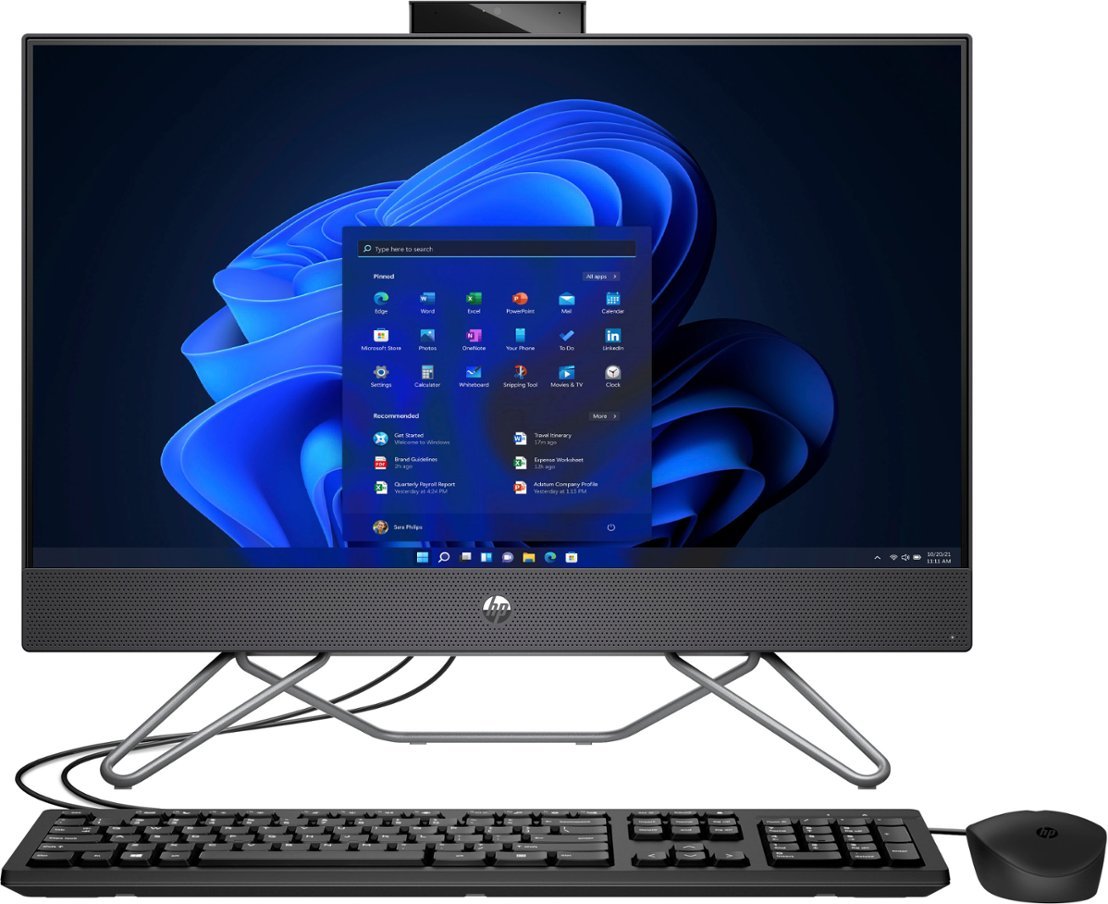 HP 24-CB0214 23.8" FHD IPS All-in-One Desktop AMD Ryzen 3 3250U 2.6 GH
