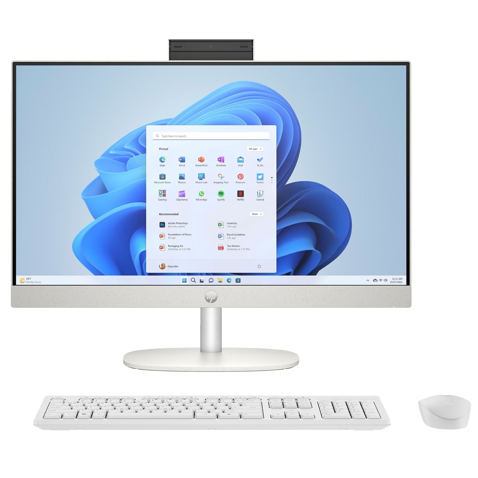 HP 24-cr1176 23.8" FHD Touch Intel Core Ultra 5 125U 1.3 GHz 16GB DDR5