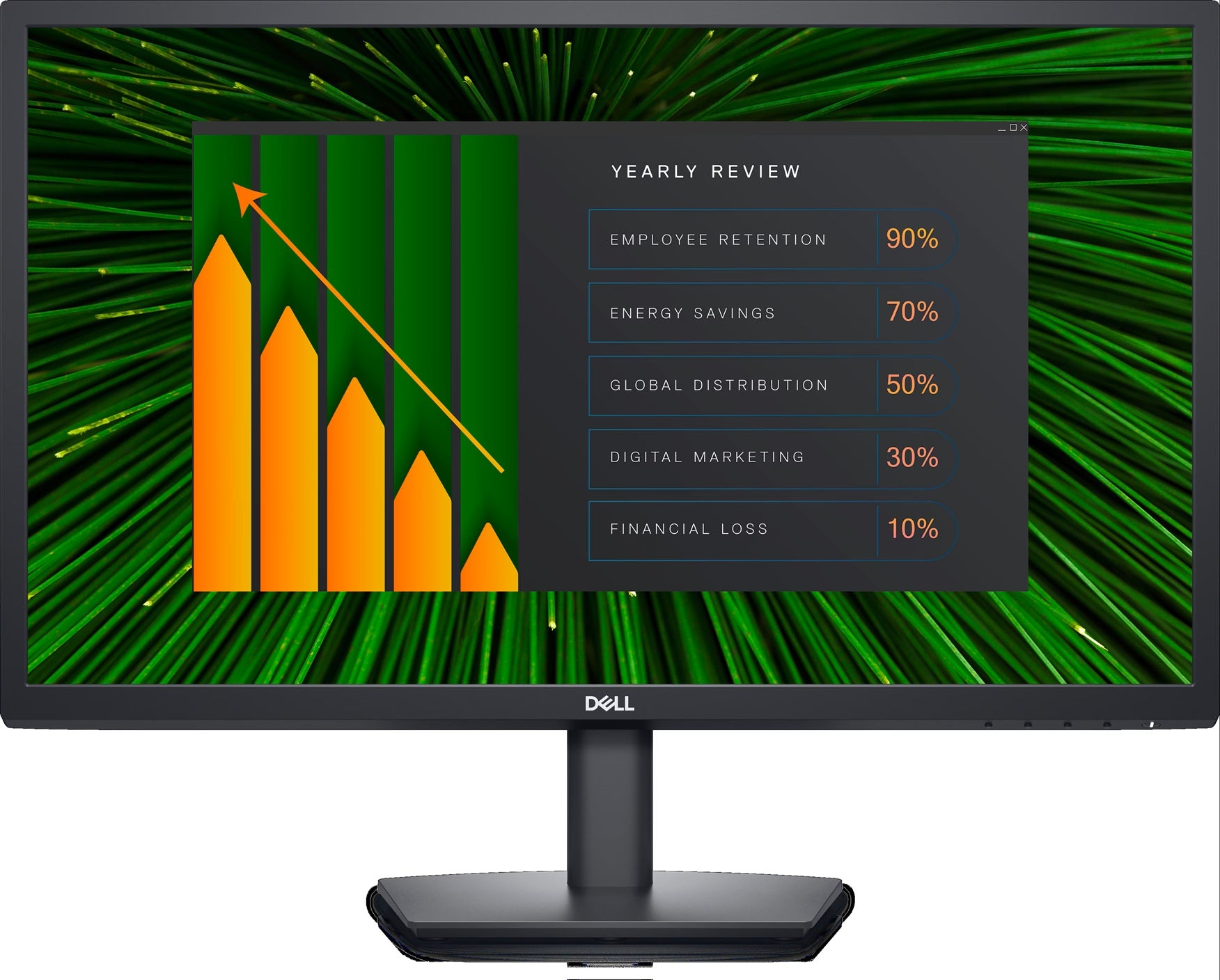 Dell E2423HN 23.8" FHD VA Monitor 60 Hz, 5 ms 250 nits Brightness, Til