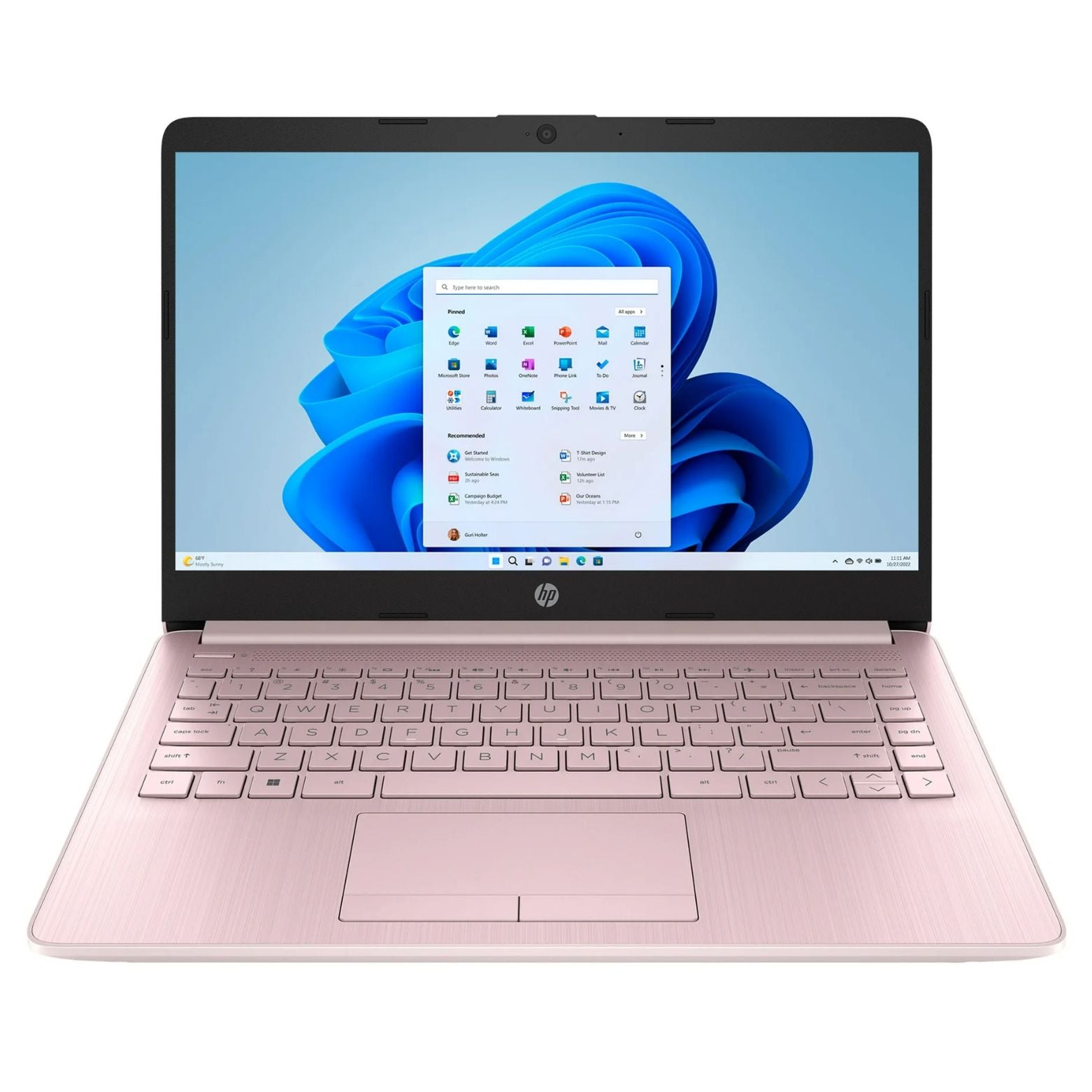 HP 14-cf2112wm 14" HD Intel Celeron N4120 1.1 GHz 4GB DDR4 64GB eMMC I