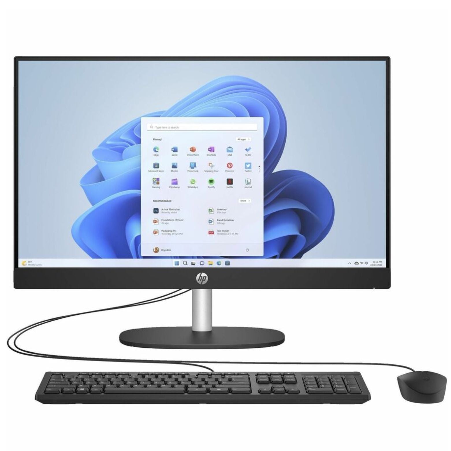 HP 24-CR0000A 23.8" FHD IPS AMD Athlon Gold 7220U 2.4 GHz 8GB RAM 256G