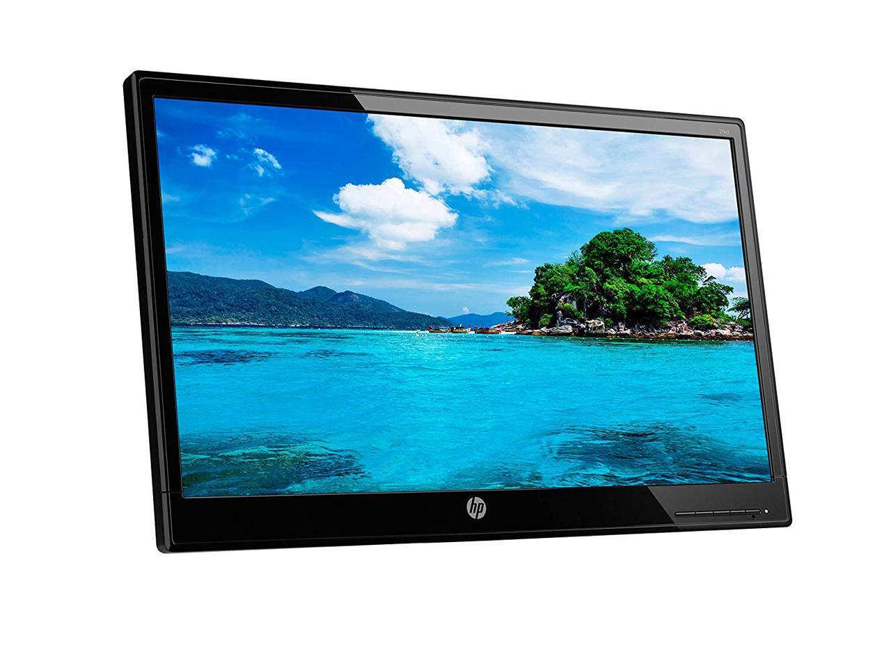 HP 21KD 20" FHD LED (1920 X 1080) Monitor 60 Hz 5 ms VGA and DVI-D Inp