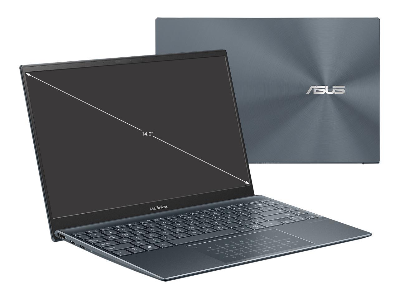 ASUS ZenBook UM425QA-EH74 14" FHD Laptop AMD Ryzen 7 5800H 3.20 GHz 16