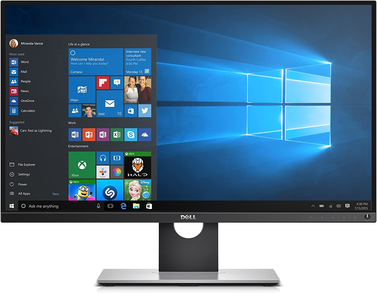 Dell UltraSharp UP2716D 27" IPS LED Monitor 2560 x 1440 60Hz 6ms HDMI