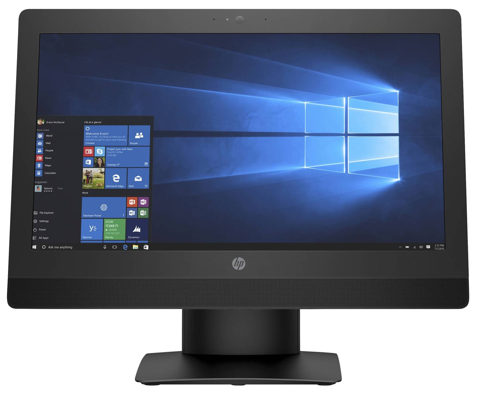 HP ProOne 600 G3 21.5" FHD All-In-One Desktop Intel Core i3-6100 3.70G