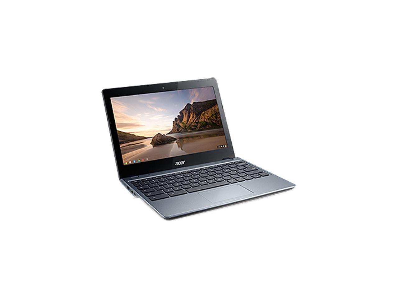 Acer C740-C4PE 11.6" Chromebook Intel Celeron 3205u X2 1.5GHz 4GB memo